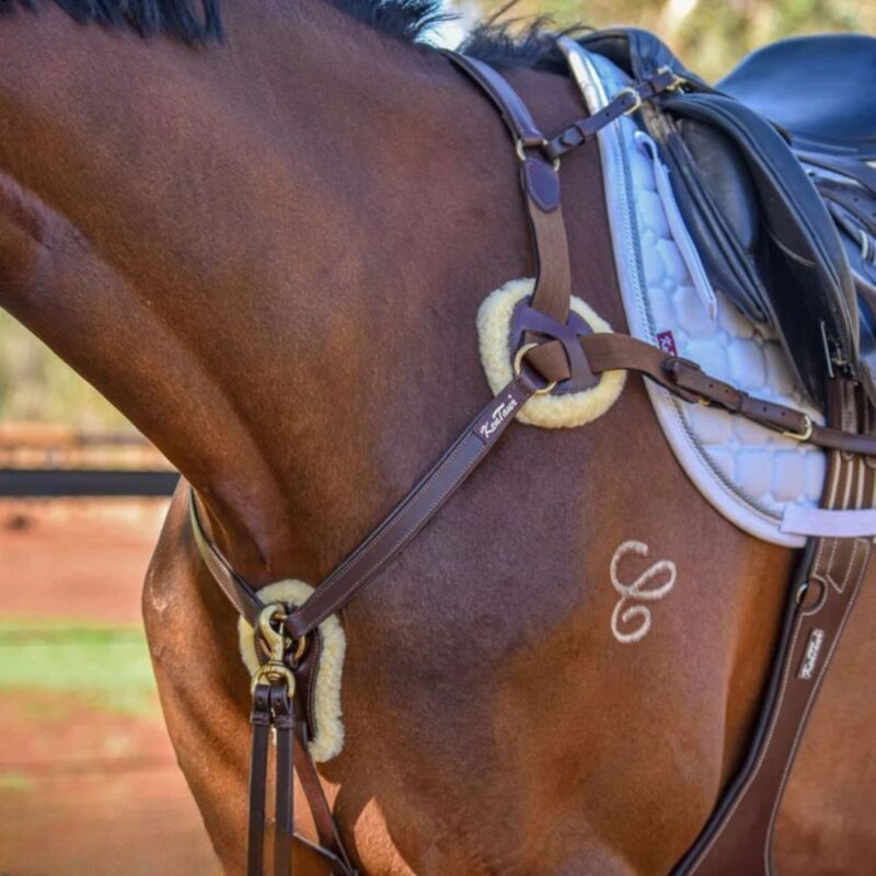Kentaur 'Palermo' 5pt Breastplate - Kentaur New Zealand